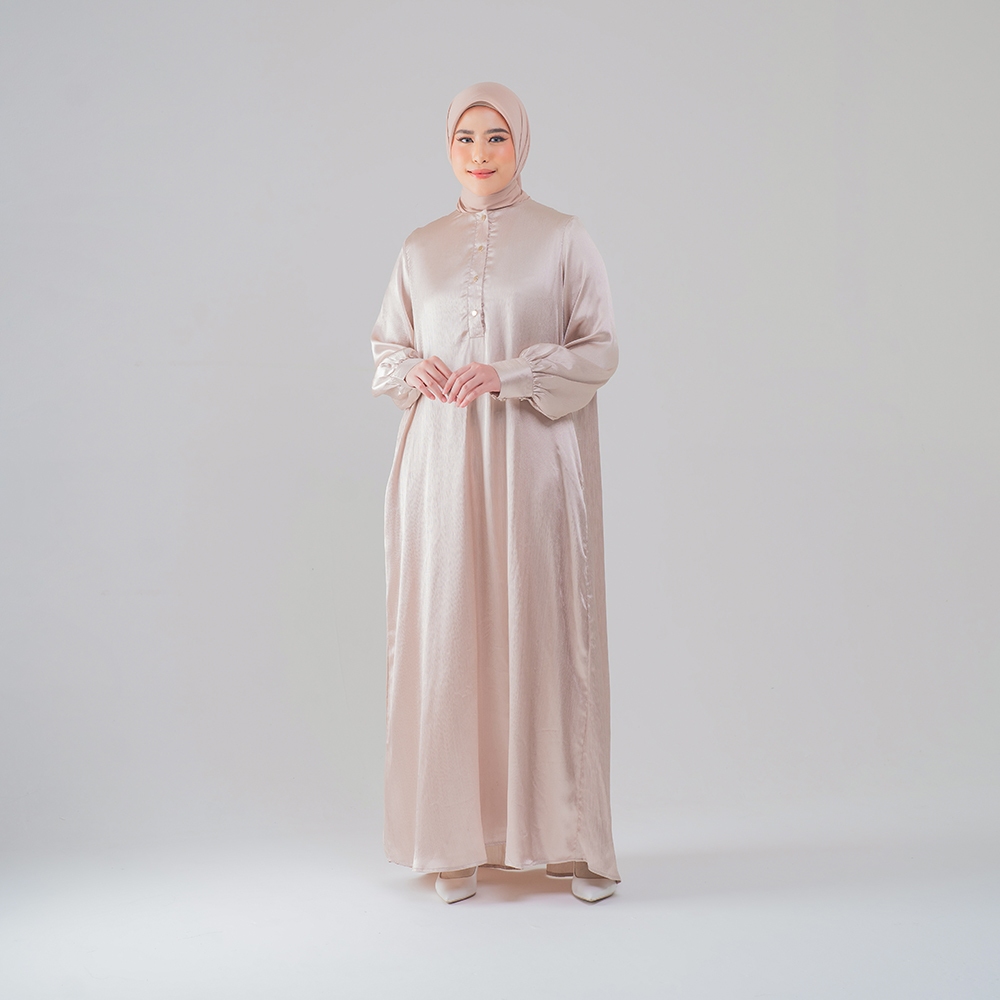 Jual DOA - Asma Dress Cream | Shopee Indonesia