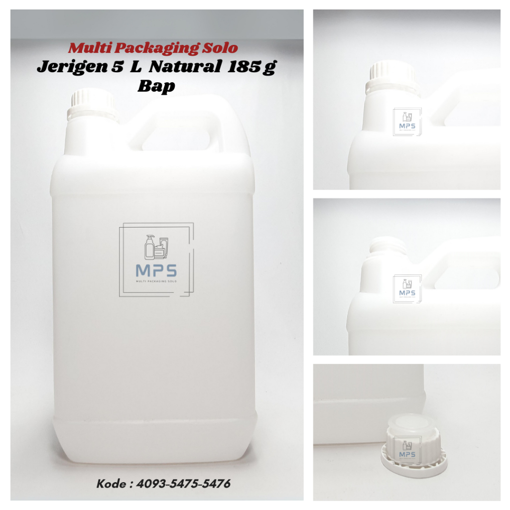 Jual Jerigen 5 L Natural Hdpe / Jerigen Hdpe / Jerigen / Jerigen ...