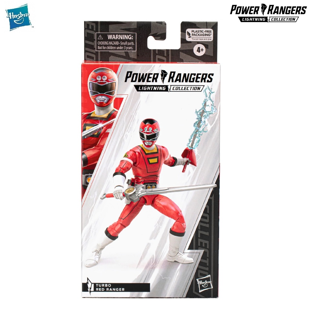 Jual POWER RANGERS Lightning Collection Turbo Red Ranger Figure ...