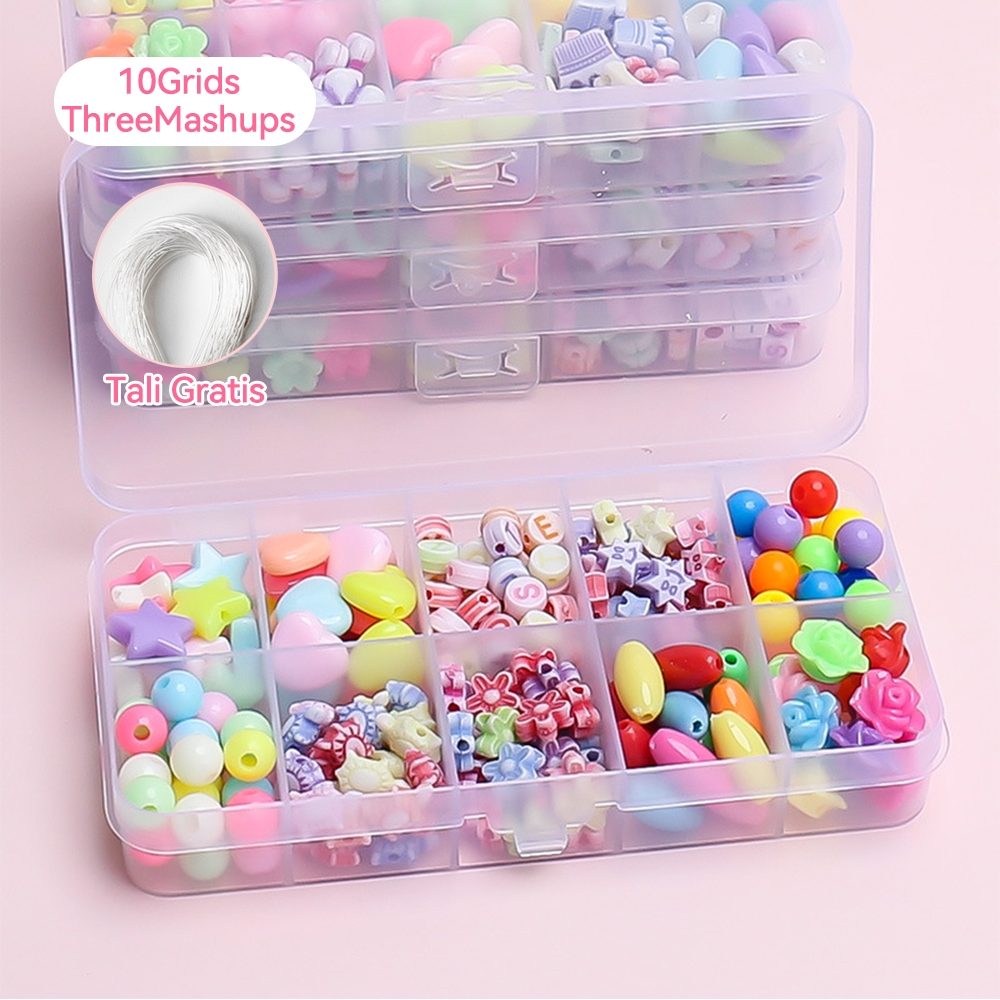 Jual Lakoe Diy Meronce Gelang/Beaded Diy / Meronce Manik-Manik 3D Diy ...