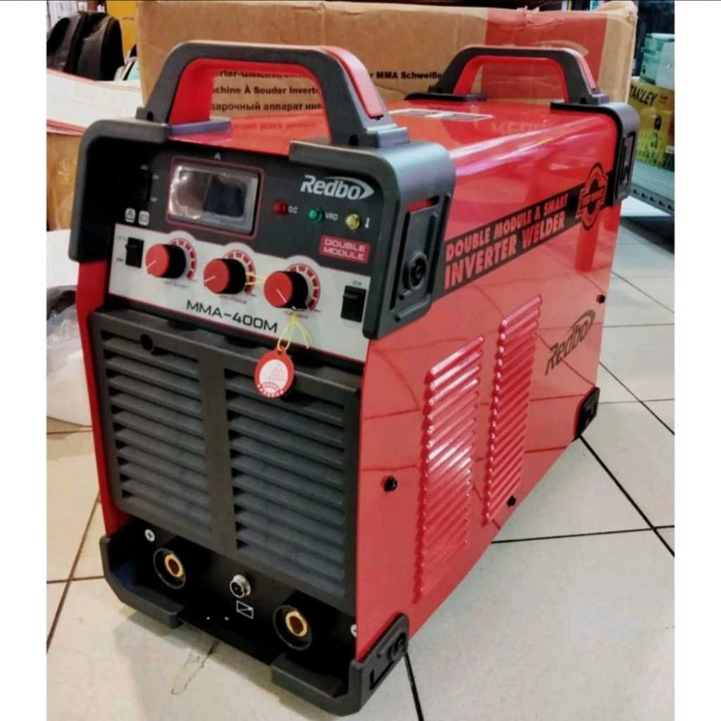 Jual Mesin Las Listrik 400A REDBO MMA 400 M 400M Trafo Inverter 400 A 3 Phase | Shopee Indonesia