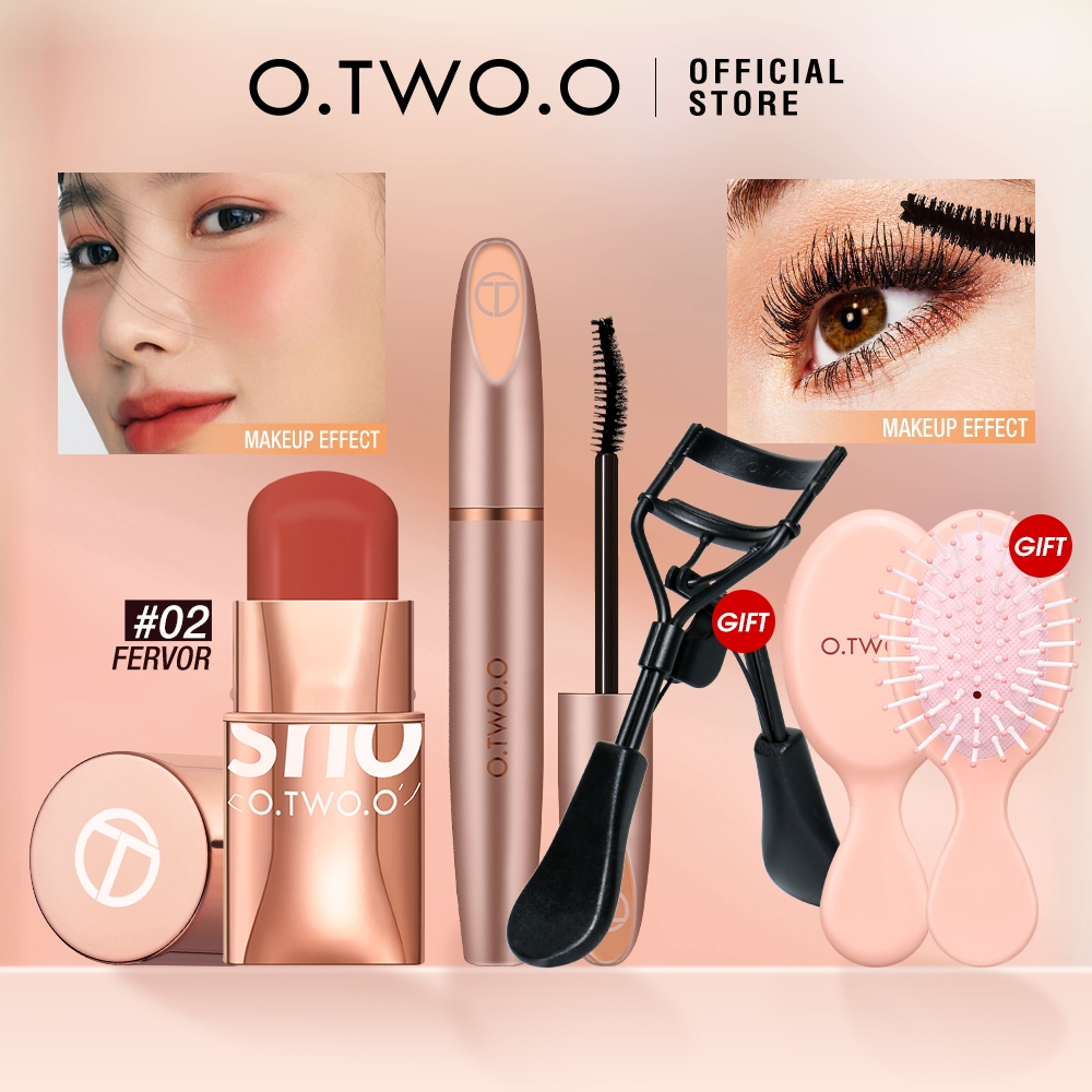 Jual 【Shopee Live Buy 2 Get 4】O.TWO.O Face Makeup Set Blush Stick ...
