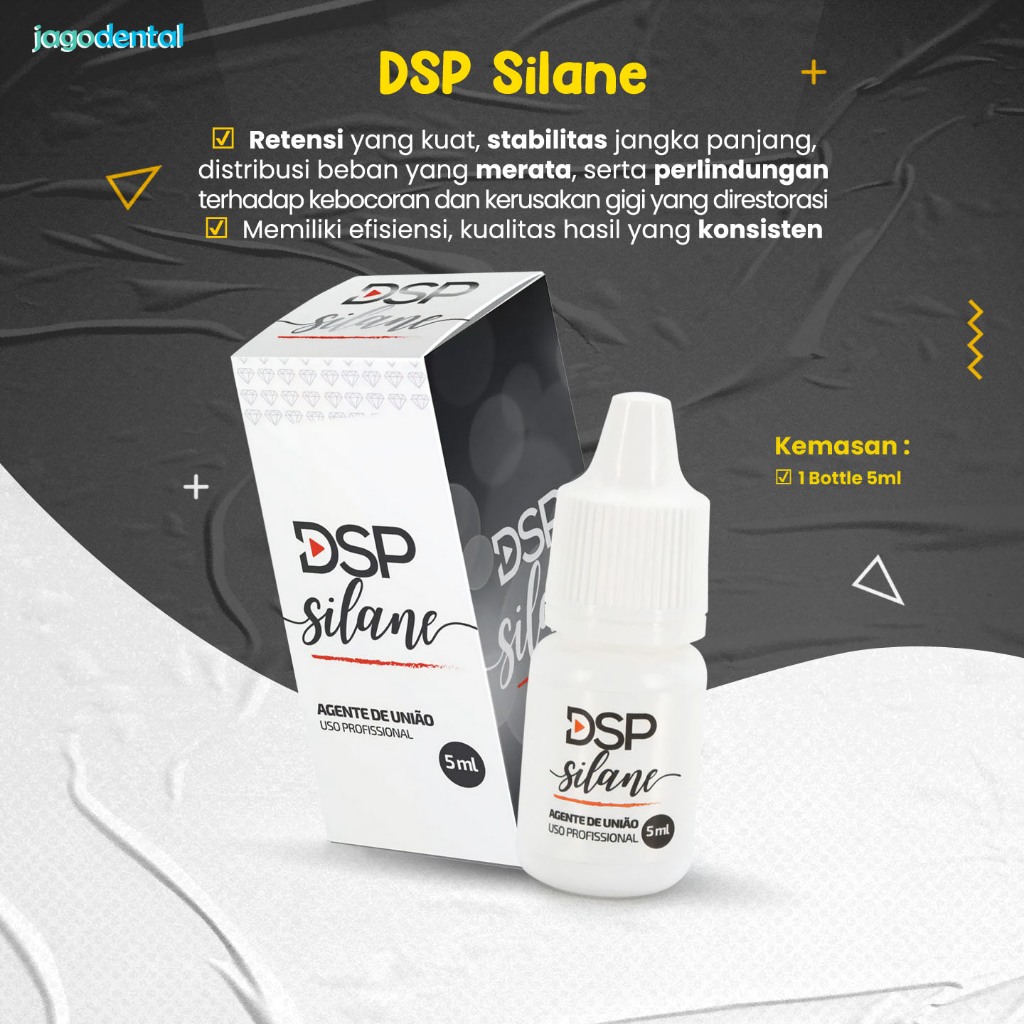 Jual SILANT DSP SILANE BOND 5ML DENTAL PORCELAIN PRIMER | Shopee Indonesia