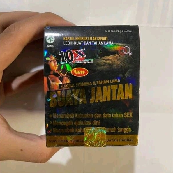 Jual BUAYA J4NT4N 8X/10X kapsul penunjang performa pria kuat tahan lama | Shopee Indonesia