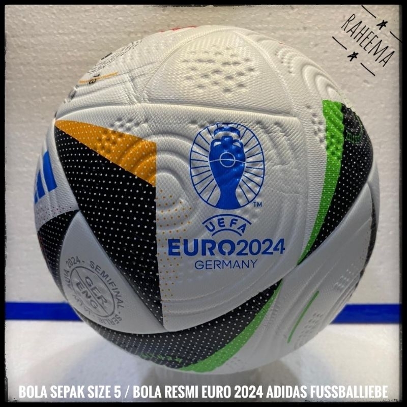 Jual Bola Sepak ADIDAS FUSSBALLIEBE Bola ADIDAS EURO 2024 Size 5 Model ...
