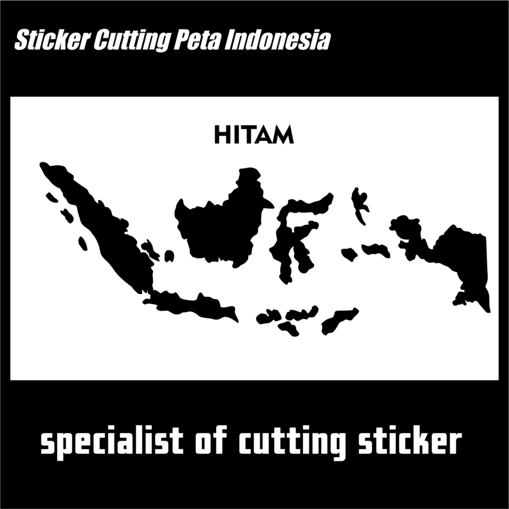 Jual stiker peta indonesia sticker cutting | Shopee Indonesia