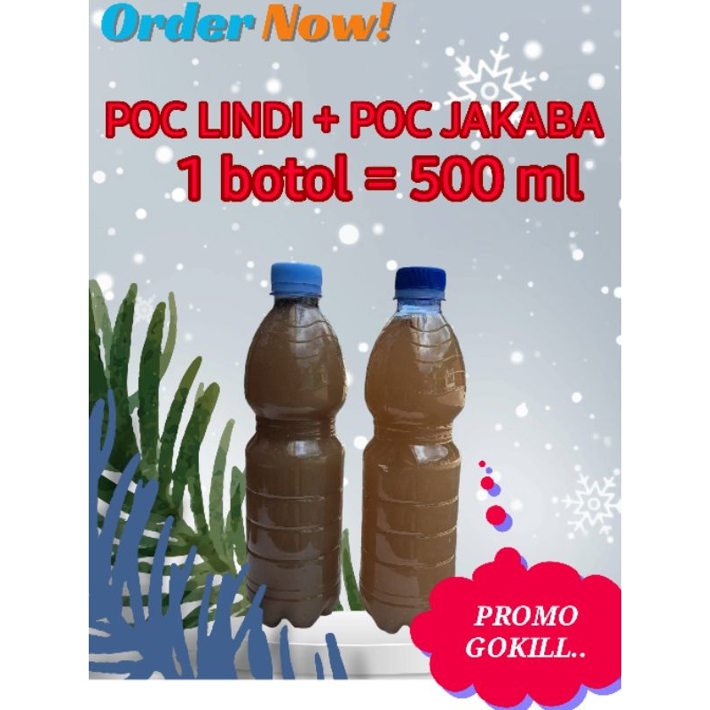 Jual PROMO!!PUPUK ORGANIK CAIR JAKABA 500 ML/POC LINDI SUPER/POC BERKUALITAS/POC PREMIUM/POC ...