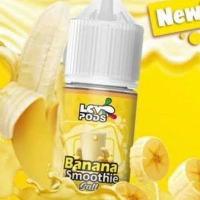 Jual 30ml lcv BANANA SMOOTHIE 20mg liquid salt pisang | Shopee Indonesia