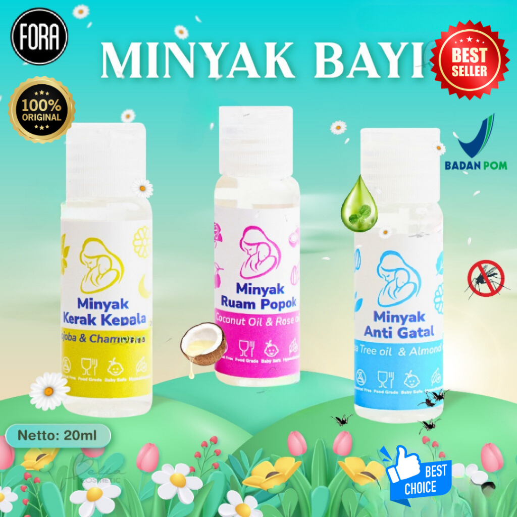 Jual FORA Minyak Series | Minyak Anti Gatal | Minyak Kerak Kepala ...