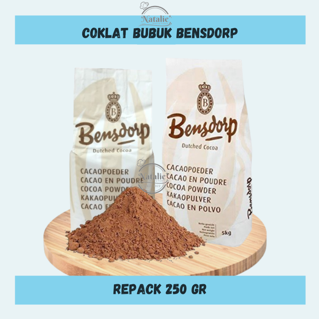 Jual Coklat Bubuk Bensdorp 250gr - Cocoa Powder Original BENSDORP COCOA ...