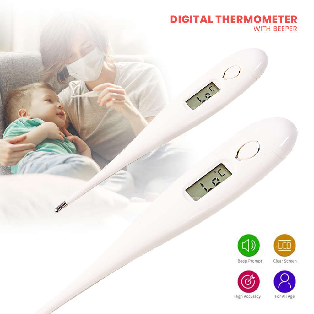 Jual Thermometer Termometer Digital with Beeper - Thermometer Ketek ...