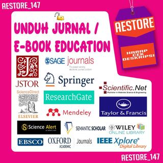 Jual Unlock Research Paper / Journal Article ( Science Direct ...