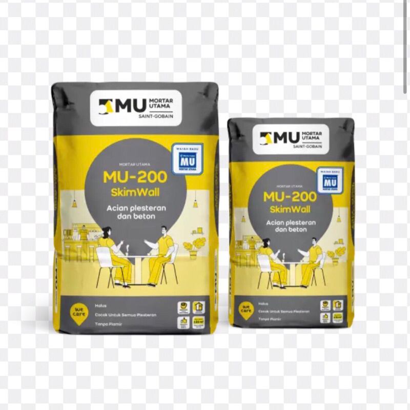 Jual SEMEN MU MORTAR MU 200 ACIAN PLESTERAN & BETON 20 KG | Shopee ...