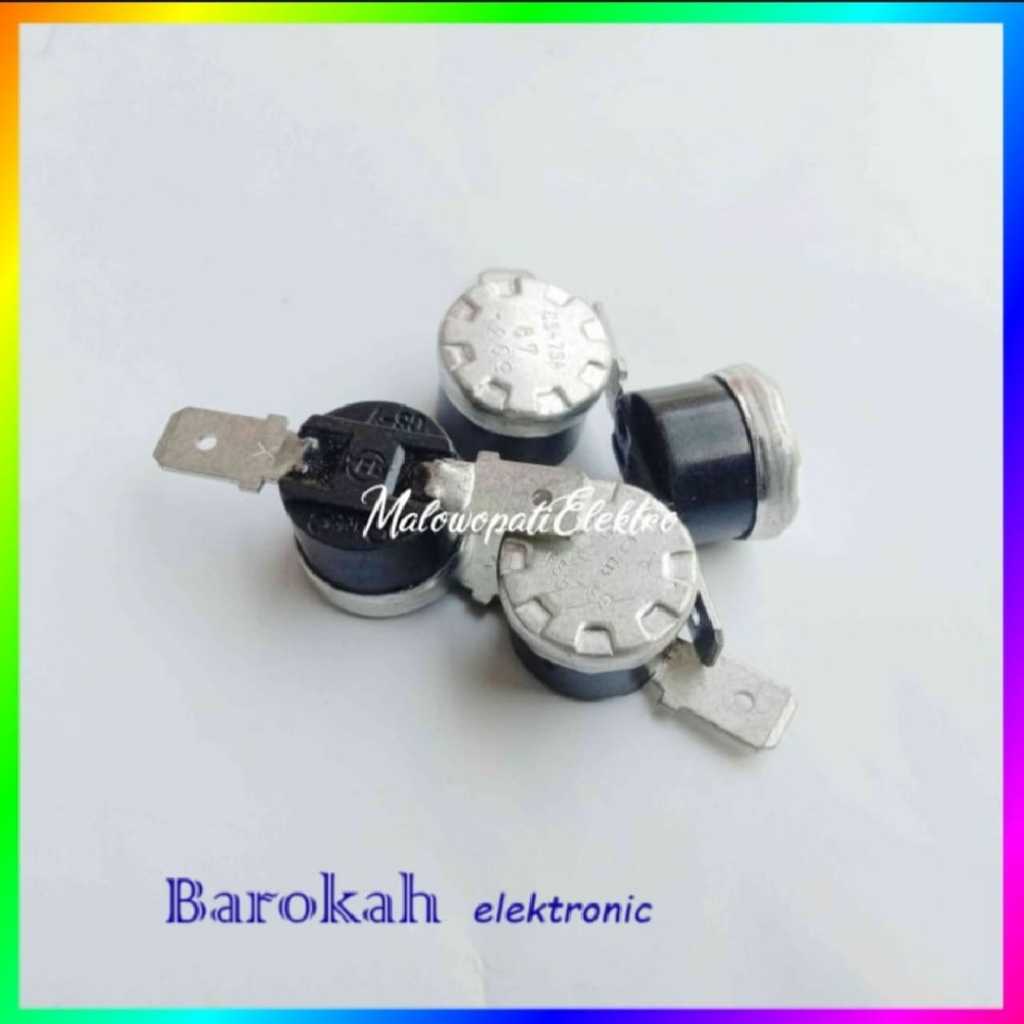 Jual Thermostat 45 65 75 83 87 derajat Bimetal Sensor Suhu Saklar Pemutus Arus Otomatis 250V 10A ...