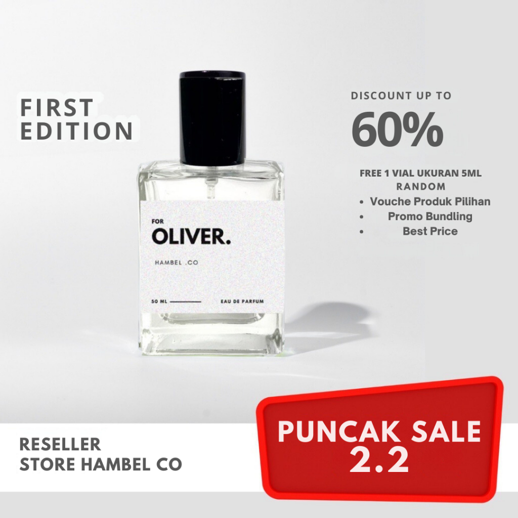 Jual Hambel.co - For Oliver Parfum Unisex (Official Reseller Jakarta ...