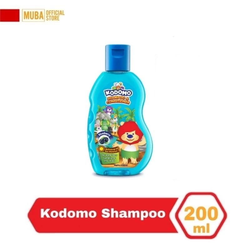 Jual KODOMO Kids Shampoo Blueberry 200 mL | Shopee Indonesia