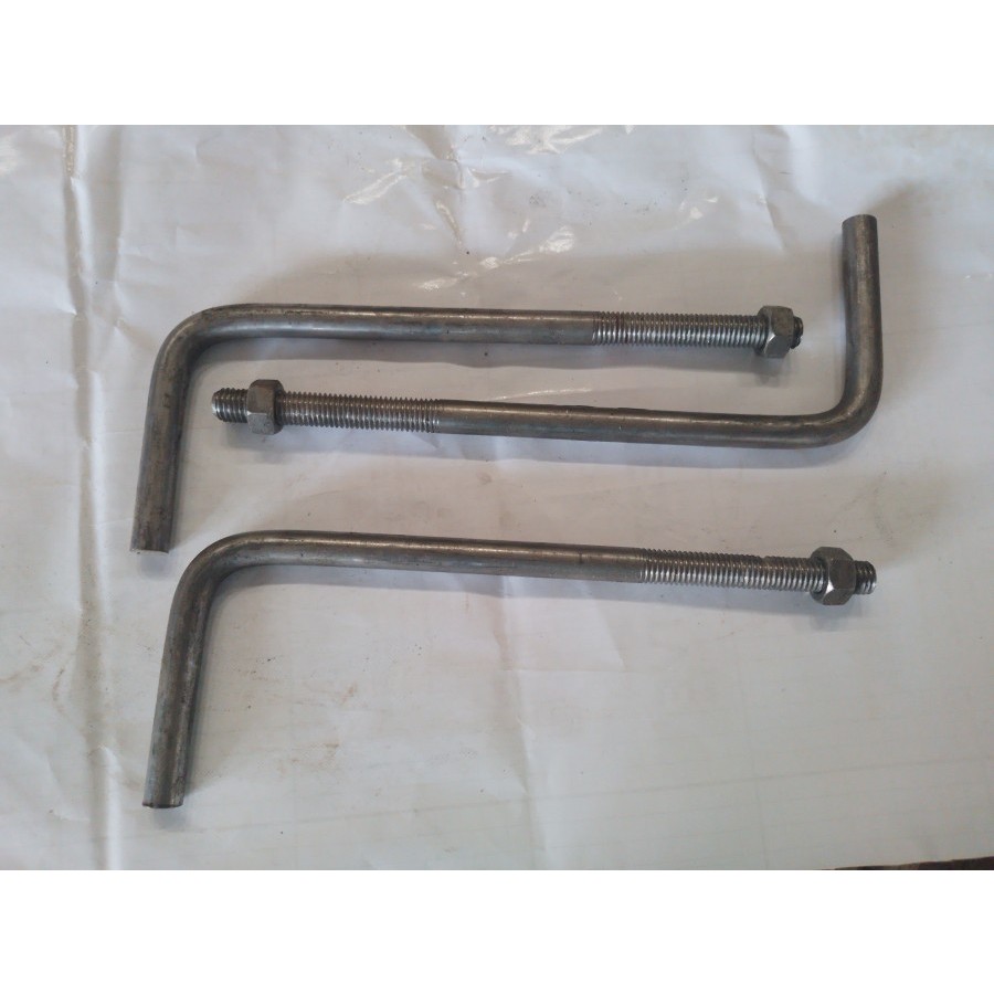 Jual Baut Angkur L 3/4" / 3/4x40 /Anchor bolt / (per pcs) | Shopee ...