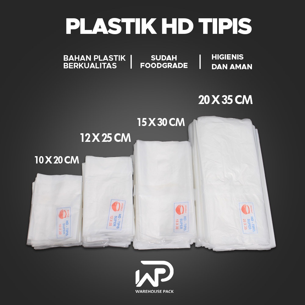 Jual Plastik HD Tipis Perikat | Plastik Sayur Bening Perikat | Plastik ...