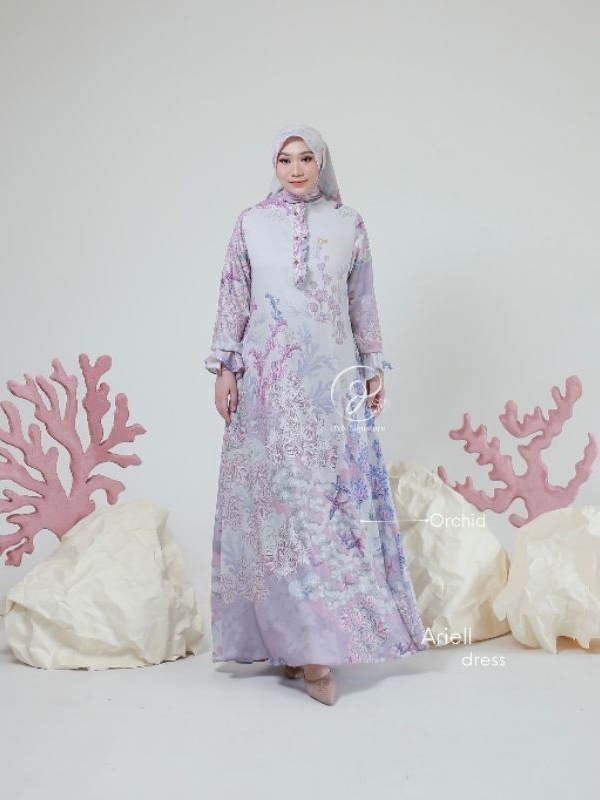 Jual Dyn clothingline nolana dress/gamis kondangan/gamis premium silk ...