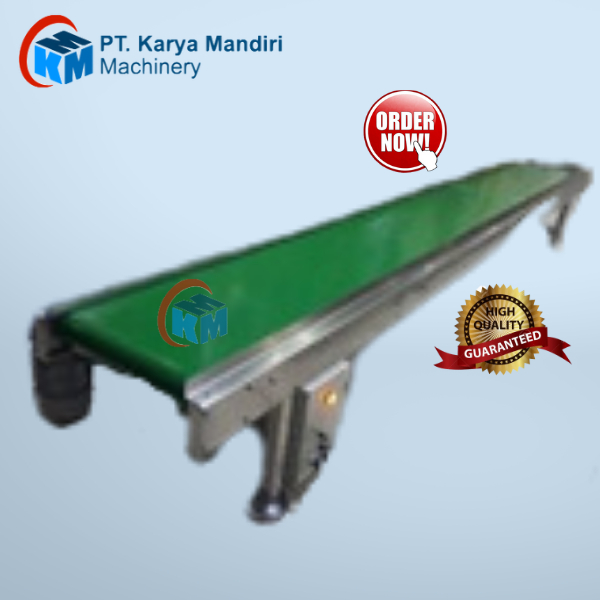 Jual Mesin Conveyor Belt Type 500 × 5000 mm Inverter Motor Model ...