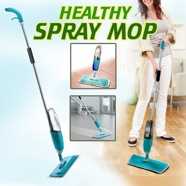 Jual Alat Pel Lantai Super Mop Pel Lantai Isi Air Semprot Otomatis ...
