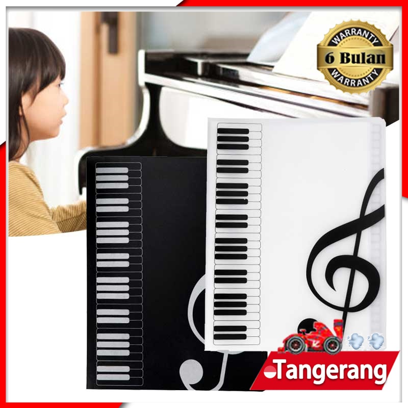 Jual Nota Lembaran Piano Musik 40 Sheets Music Score Folder A4 Document ...