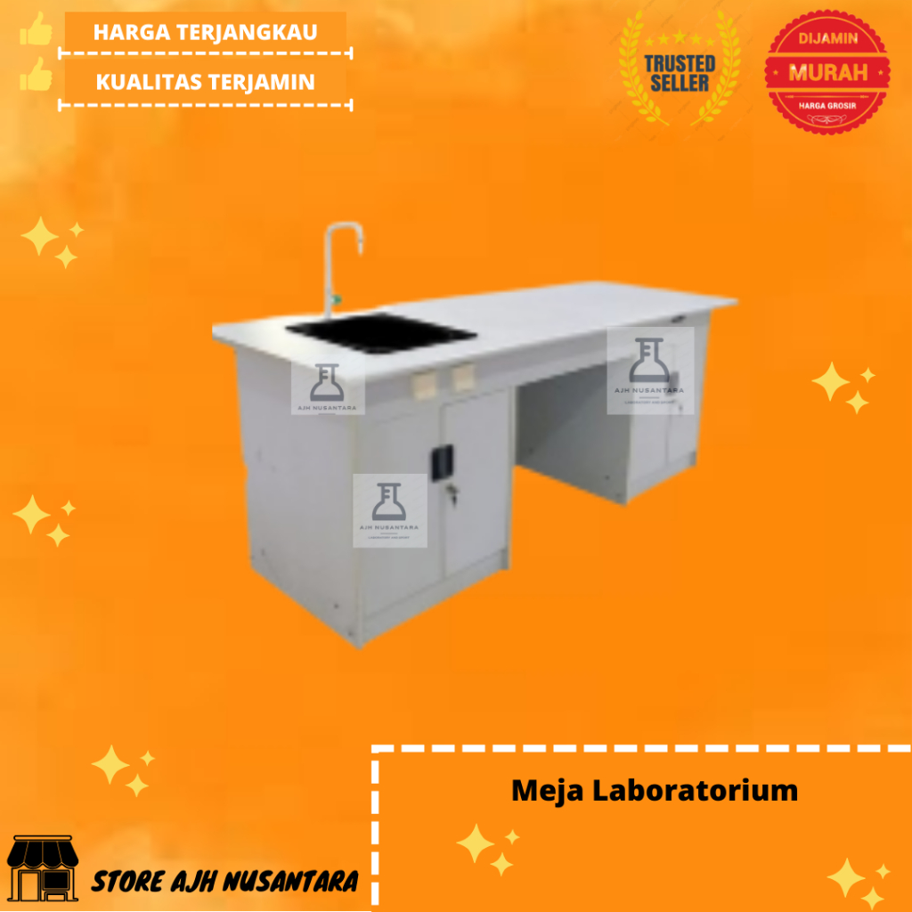 Jual Meja Laboratorium 120 Dilengkapi Sink | Shopee Indonesia