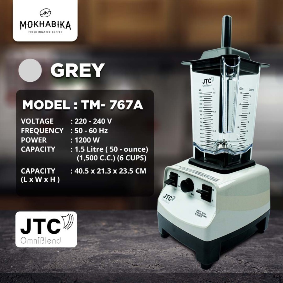Jual Blender Juicer Heavy Duty JTC Omniblend TM-767 | Shopee Indonesia