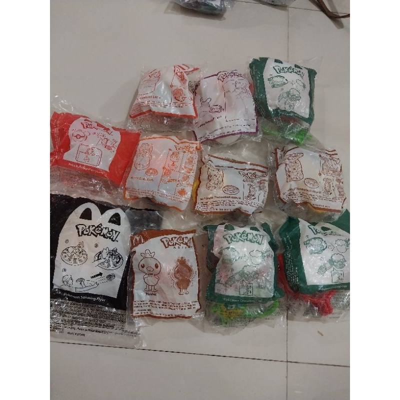 Jual Happy meal mcd Pokemon 11pcs | Shopee Indonesia