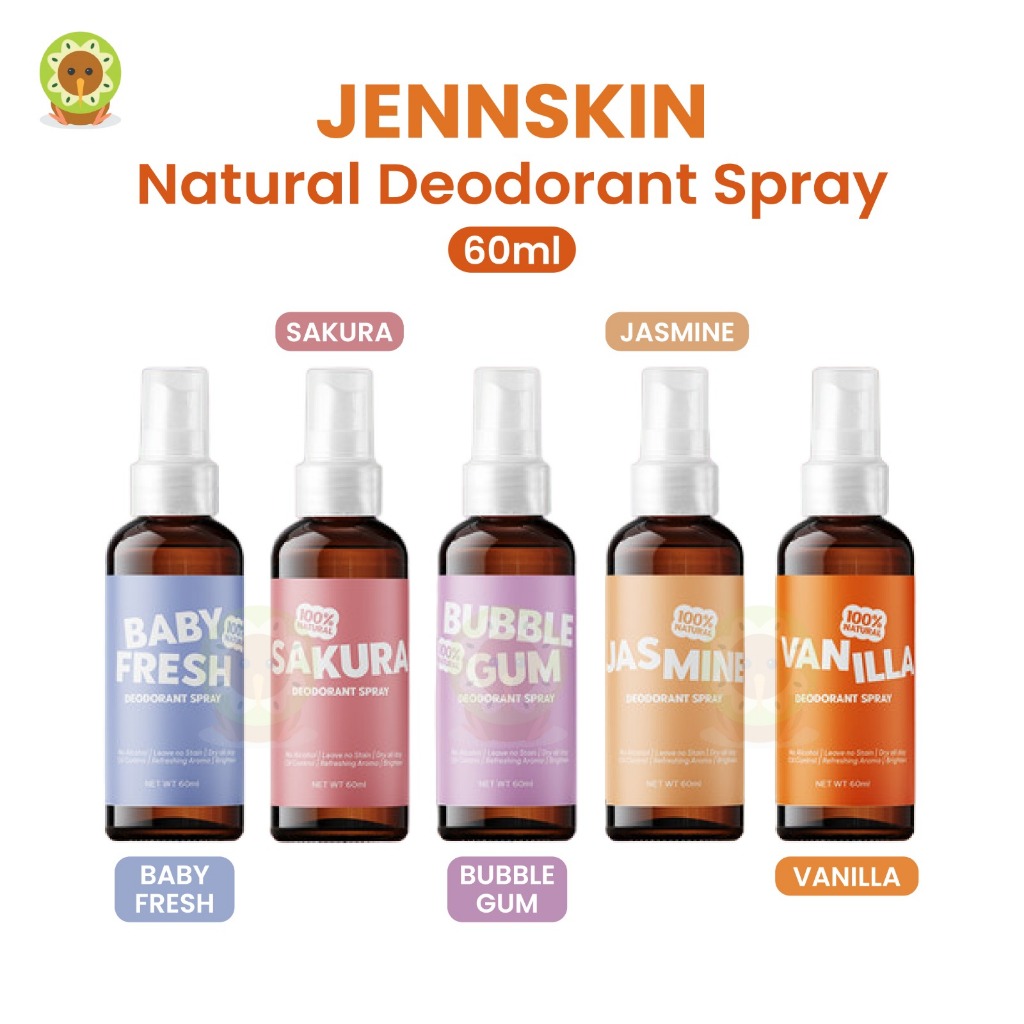 Jual JENNSKIN NATURALS DEODORANT SPRAY 60ML | Shopee Indonesia