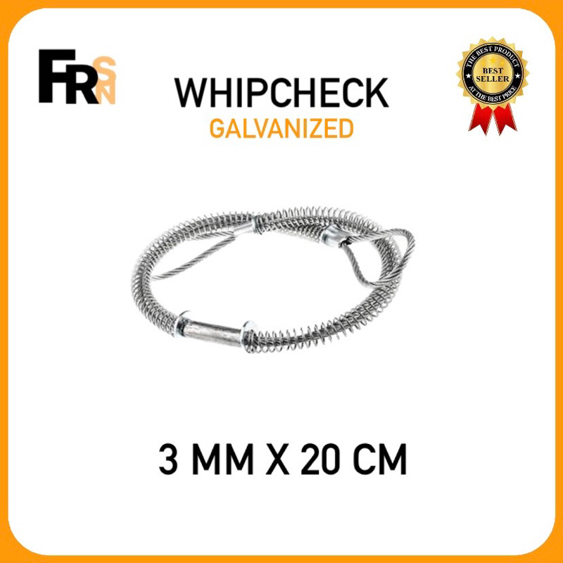 Jual WHIPCHECK GALVANIZED 3 MM X 20 CM (SAFETY HOSE WHIP CHECK ...
