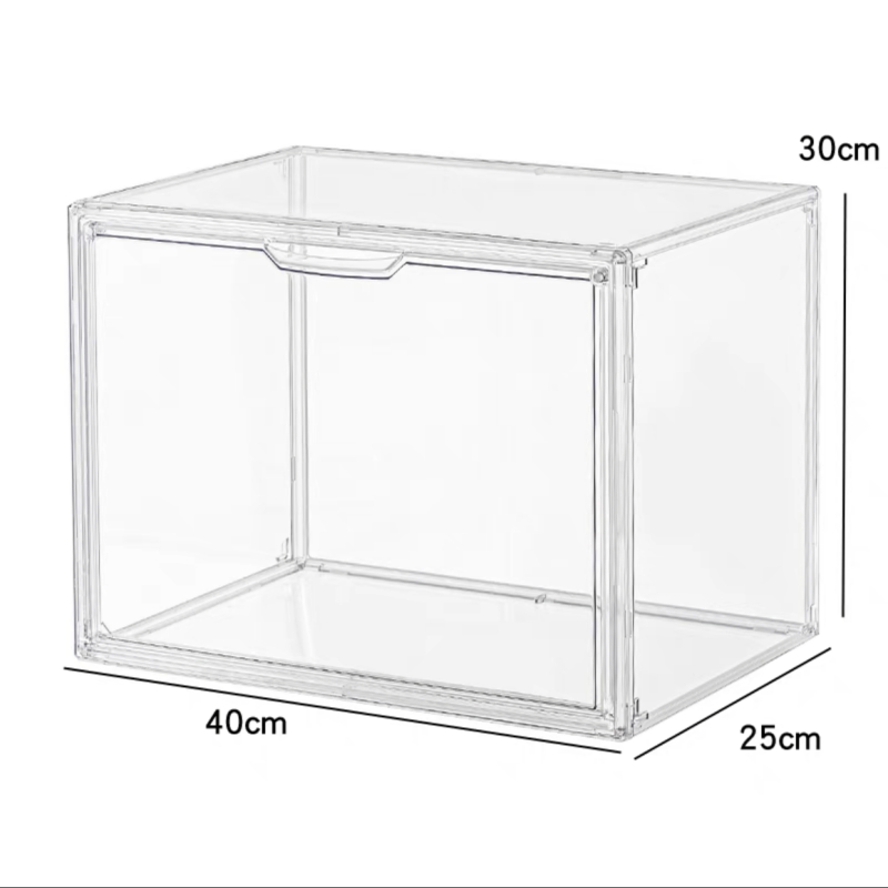 Jual 🇮🇩【BAINA】Box Tas Acrylic Transparent Storage Display Box / Kotak ...