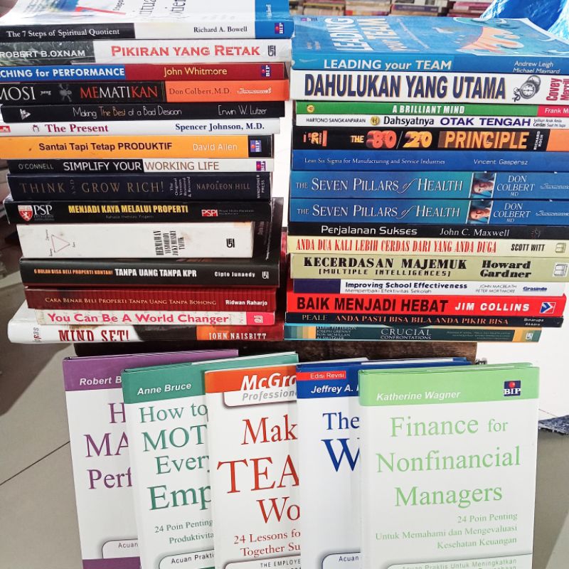 Jual Buku Motivasi pengembangan diri & Karir / Self Improvement | Shopee Indonesia