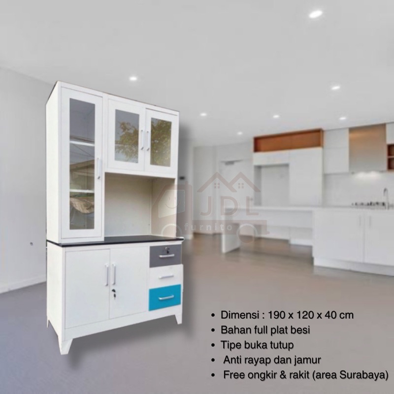 Jual Kitchen Set Besi - Kitchen set tahan air | Shopee Indonesia