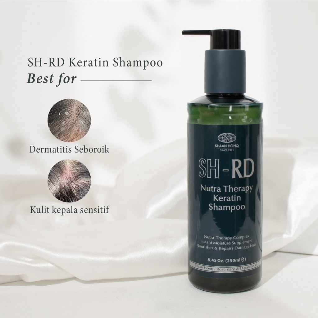 Jual SHRD Nutra Therapy Keratin Shampoo 250ml | Cocok untuk Dermatitis ...