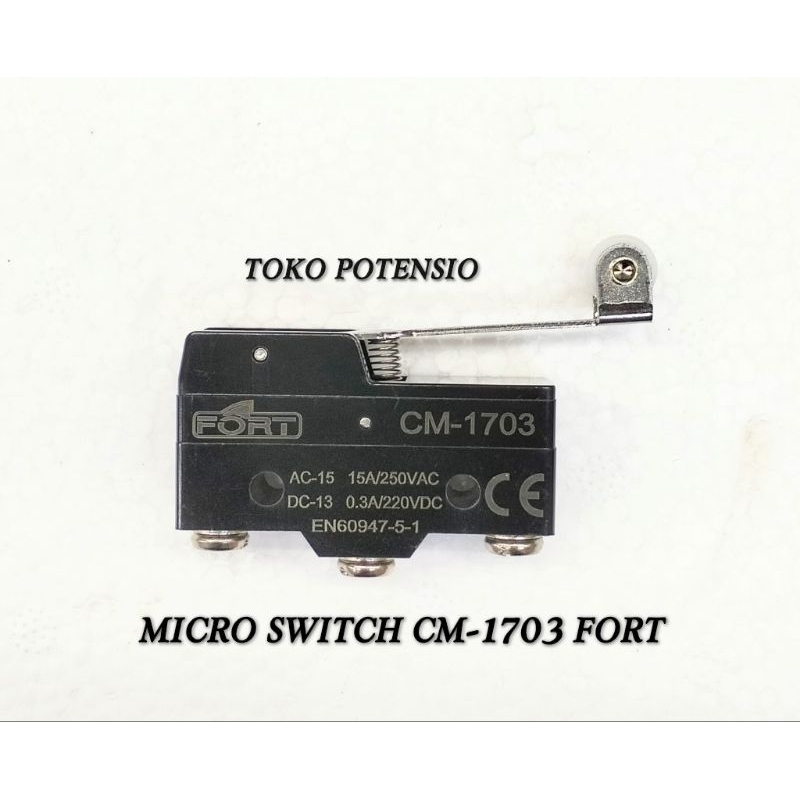 Jual MICRO SWITCH LIMIT SWITCH CM-1703 FORT | Shopee Indonesia