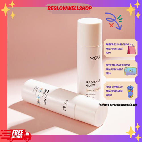 Jual YOU Glow Radiance Toner Essence 100ml | Toner Moisturizer ...