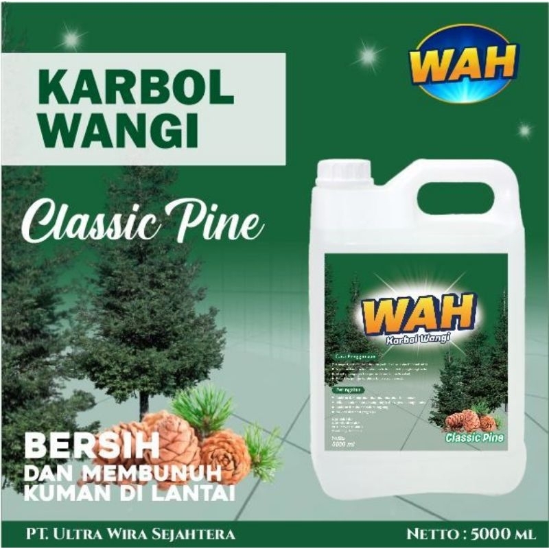 Jual Karbol Wangi Antibacterial Premium - 5 Liter (Botol) | Shopee ...