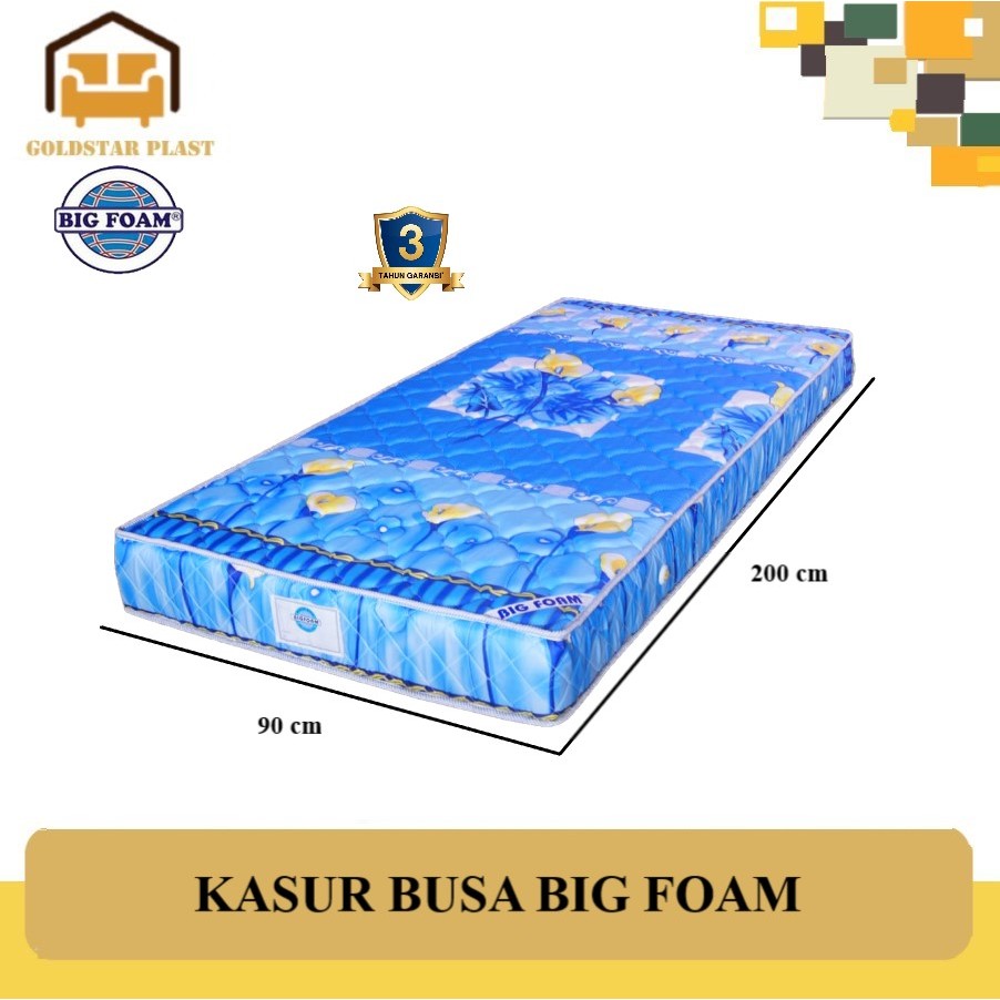 Jual Kasur Busa Big foam/Kasur Busa Standar D16 Uk 90 x 200 | Shopee ...