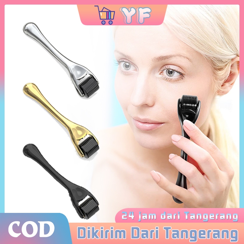 Jual Derma Roller 0.5 Mm Dermaroller Wajah Jarum Rol Pijat Wajah ...