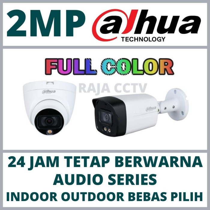Jual CAMERA CCTV DAHUA 2MP COLORVU COLORFUL KAMERA CCTV 1080P | Shopee ...