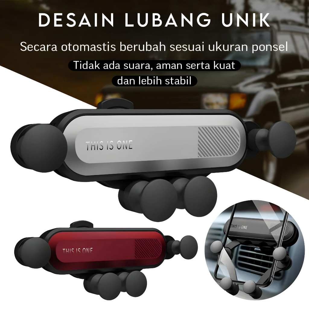 Jual Phone Holder Mobil / Holder Mobil / Holder Jepit Mobil AC HP ...