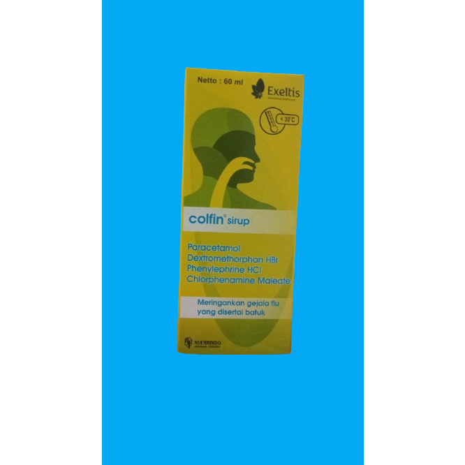 Jual COLFIN SYRUP 60ML | Shopee Indonesia