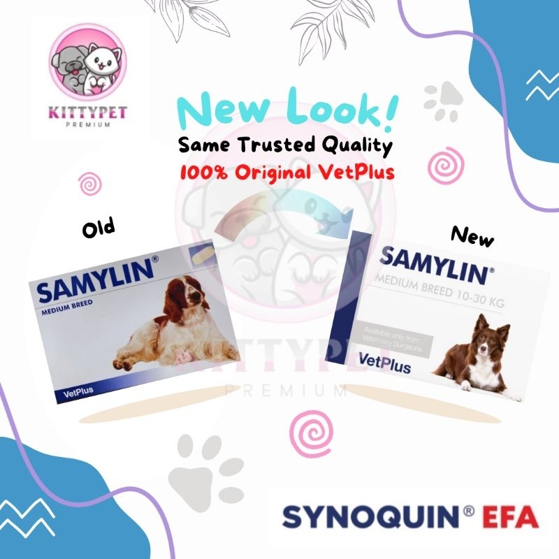 Jual Vetplus Samylin Medium Breed 10 Tablet (1 Strip), PALING TERMURAH !!! | Shopee Indonesia