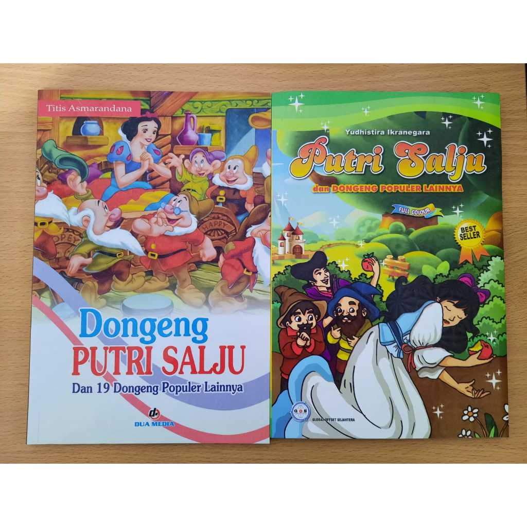 Jual Buku Dongeng Putri Salju Dan Dongeng Populer Lainnya Harga Satuan