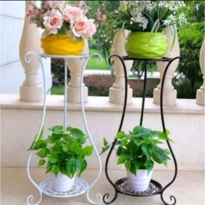 Jual rak pot tanaman 2 susun | Shopee Indonesia