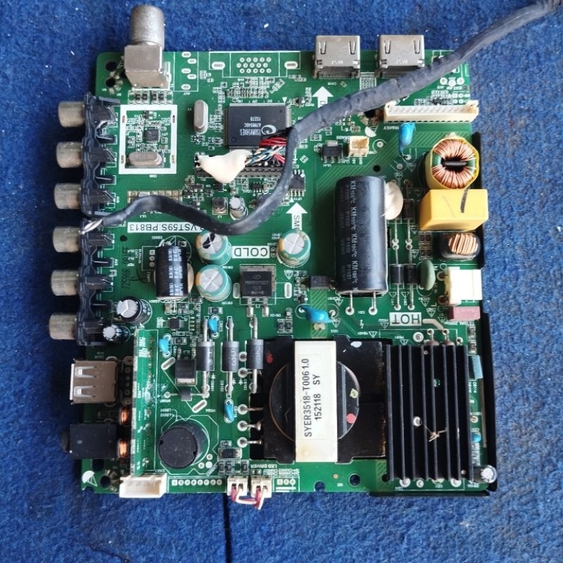 Jual MB - mainboard - mesin tv led HAIER Sanyo AQUA 32 - LE 32S6500 ...