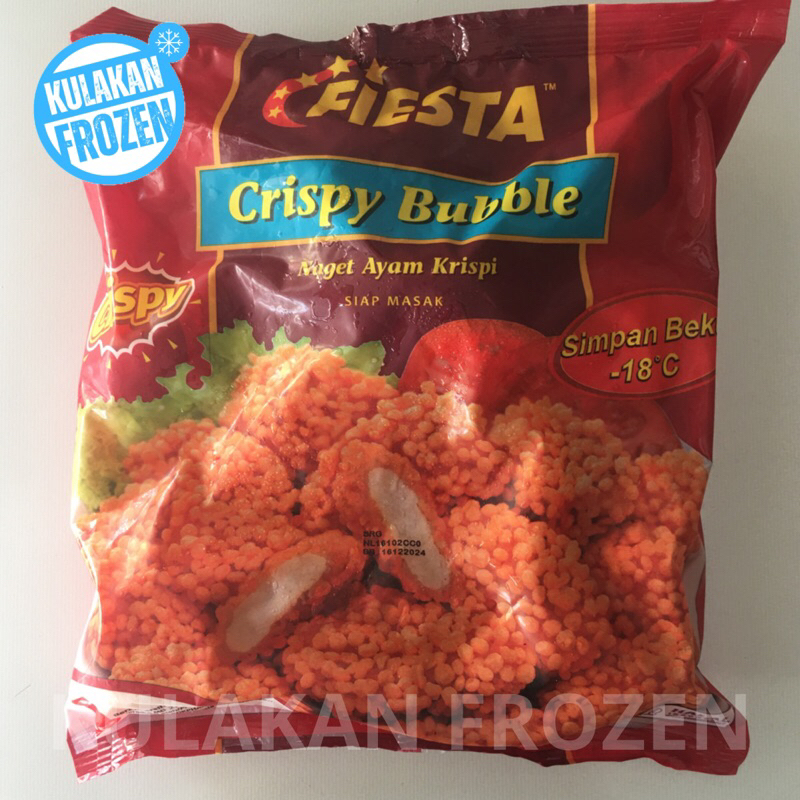 Jual Fiesta Nugget Crispy Bubble 500gr | Shopee Indonesia
