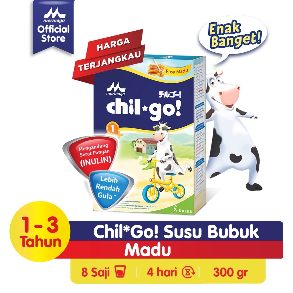 Jual Chilgo Powder 1+ Madu Vanila 300g--Susu Bubuk dukung Tumbuh ...