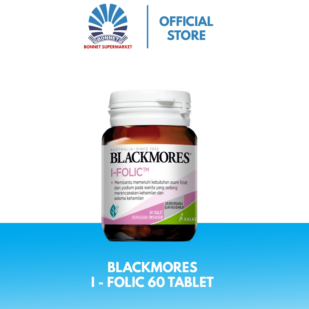 Jual Blackmores I-Folic 60 Tablet 93566490 | Shopee Indonesia